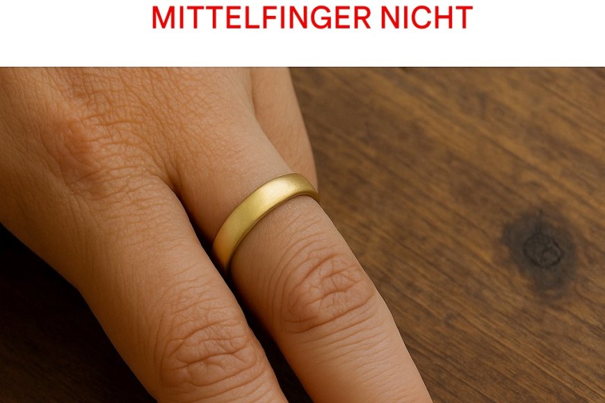 Die Bedeutung des Tragens eines Rings am Mittelfinger - Rezepte