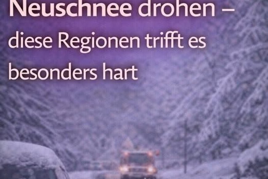 Winter-Hammer im Anmarsch! Bis zu 40 Zentimeter Neuschnee drohen - Rezepte